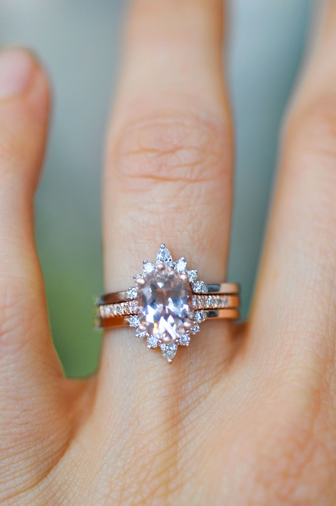 14K Diamond Marietta Tiara Ring | LUNESSA